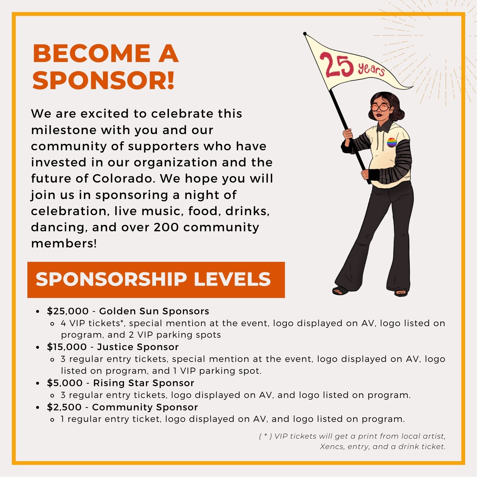 Sponsor our 25th Anniversary! - COLOR Latina
